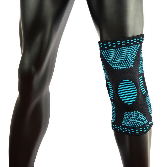 Protège-genou,Genouillère en Silicone, genouillère de protection pour ...