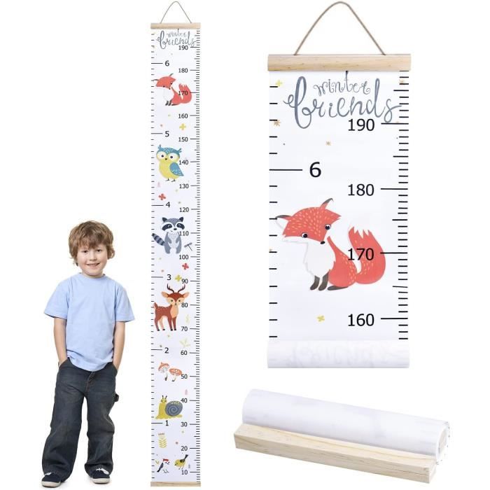 Toise Pour Enfants - Règle Murale - Mesure De La Hauteur Pour Bébé ...