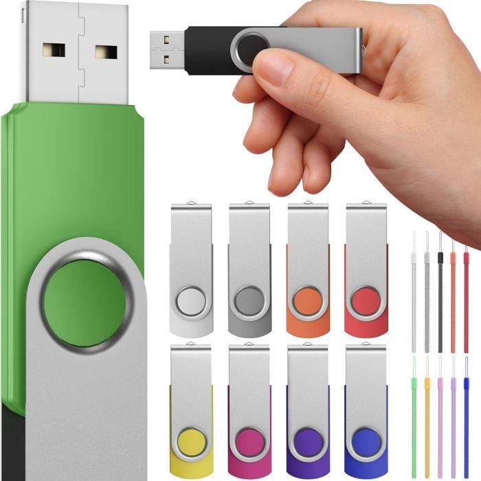 Clé Usb 8 Go 10 Pack Value Memory Sticks Bulk Multipack Usb 3.0 Flash ...