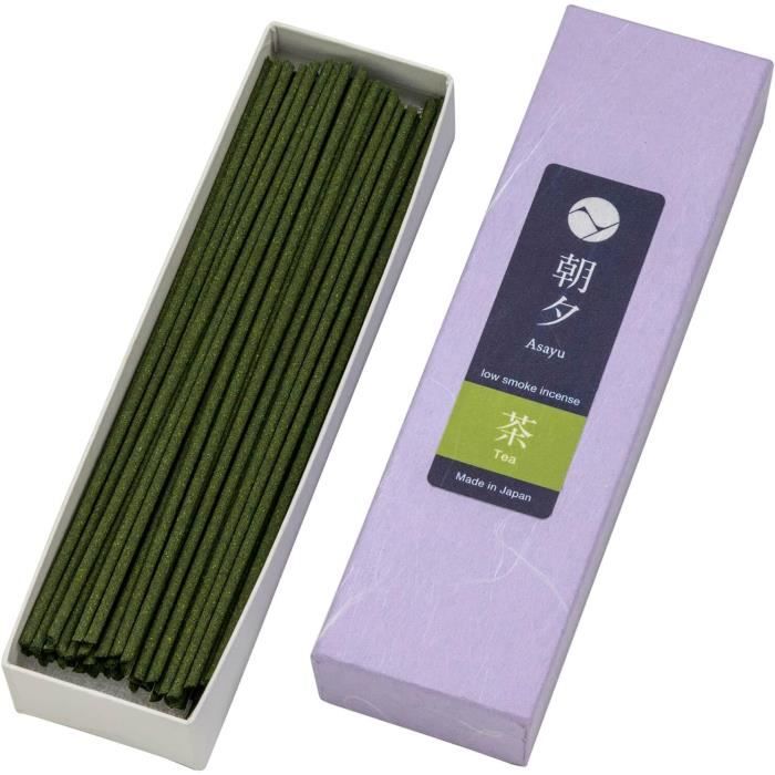 Baton Encens Parfum Thé Vert Matcha À Faible Fumée,Boite De 20G ...