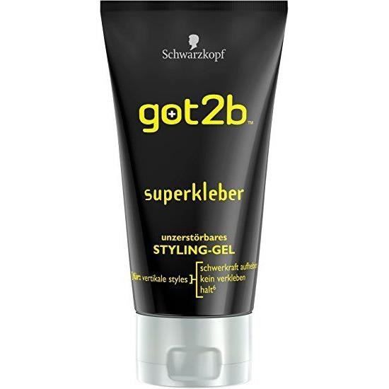 COLLE PERRUQUE ULTRA FORTE Schwarzkopf got2b Glued Gel de Dopage 150ml ...