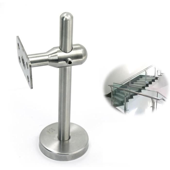 Support de Main Courante Réglable -Acier Inoxydable Supports Muraux ...