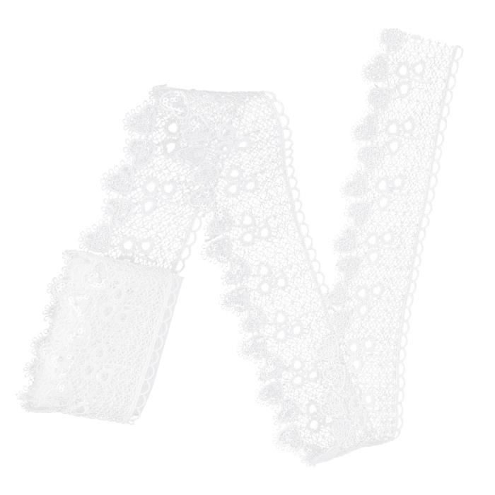 Zerone tissu de dentelle Ruban de dentelle 5CM de largeur Paillettes en ...