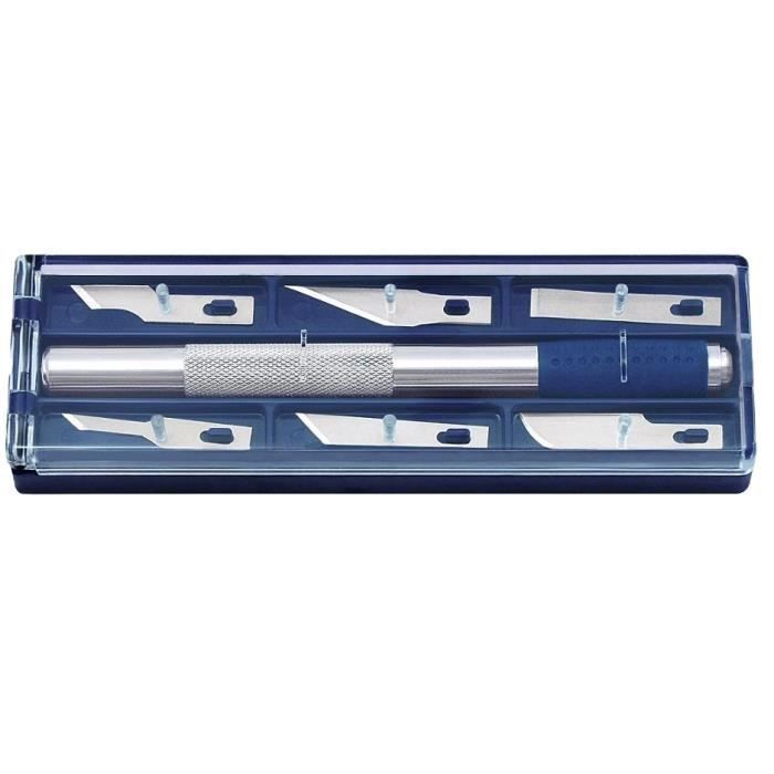 Scalpel Cutter de Précision avec 6 Lames – Cutter de Modélisme Haute ...
