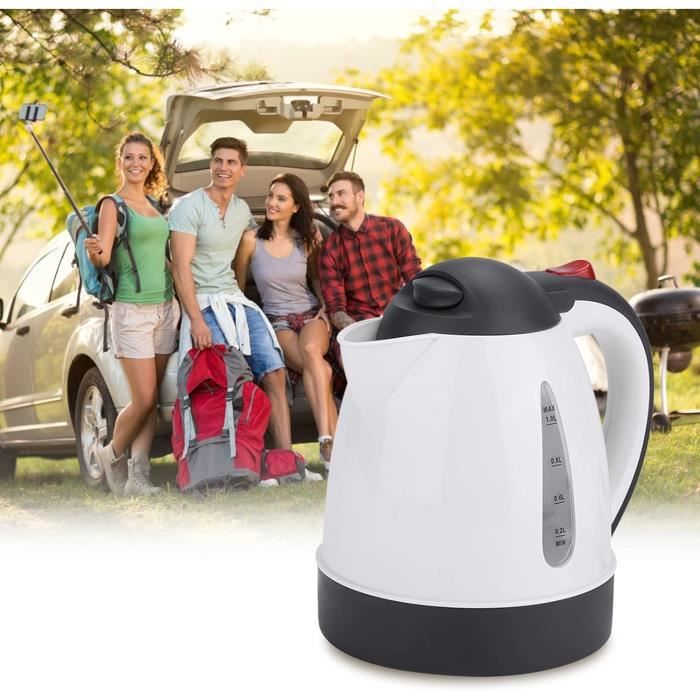 Bouilloire Portable Pour Voiture, Voiture, Voyage, Voyage, Allume-Cigare, 250 W, 12 V-24 V, Eau ...