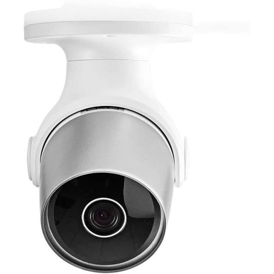 Caméra IP extérieur Nedis SmartLife IR 15m Full HD (Blanc)502 ...