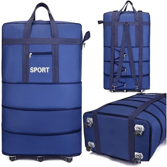 Valise Pliable Extensible Et Légère Avec Roulettes, Bagage À Main ...