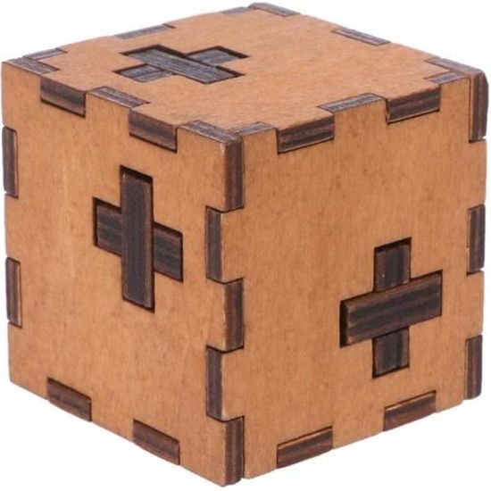 Cube Suisse 3D Boîte à Puzzle Secrète IQ Puzzle Esprit Test Casse-tête ...