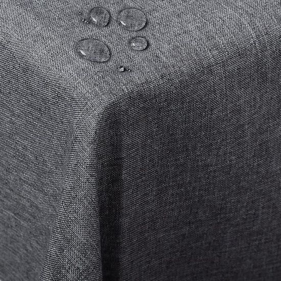 WOLTU Nappe de Table carré, Aspect Lin, Décoration de Table Imperméable ...