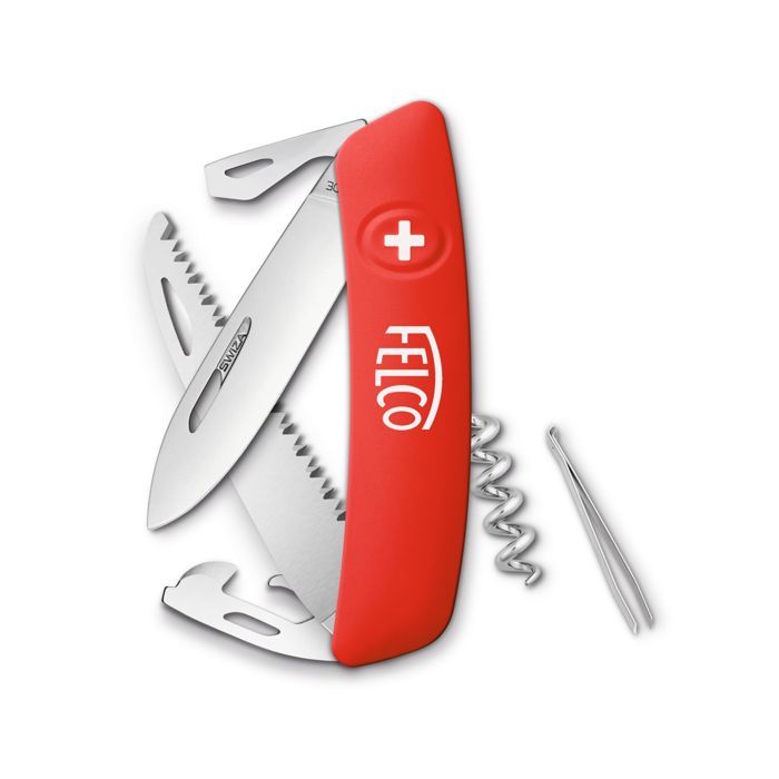 FELCO 505 Couteau suisse, couteau multifonction 10 fonctions, lame inox ...