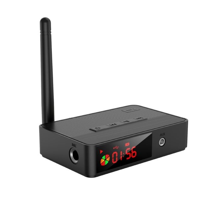 Adaptateur Bluetooth, qualité audio haute définition, USB/TF/AUX, plug ...