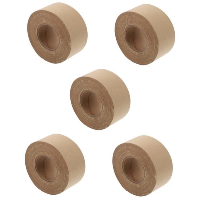 5 Pcs Kraft Paper Tape Brown Kraft Paper Tape Ruban D'Étanchéité ...