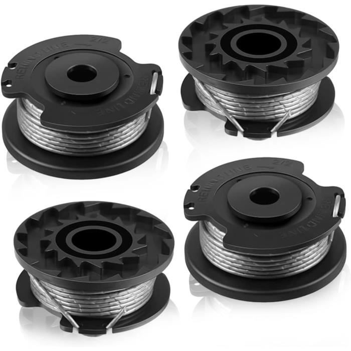 Pack de 4 Fil Coupe Bordure Select Bobine Fil Coupe Bordure Bobine de Fil Debroussailleuse ...