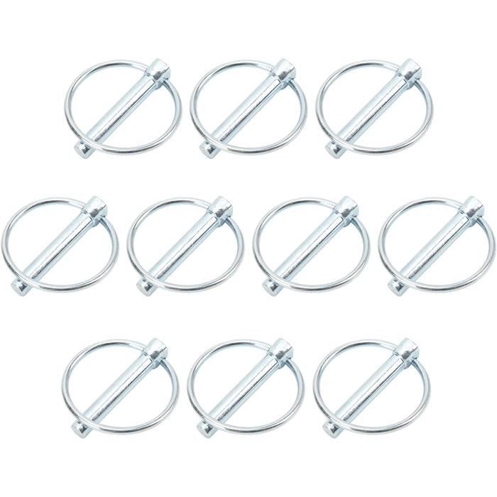 Kit de Goupille de Verrouillage10 Pcs Clips Universels pour Anneau de ...