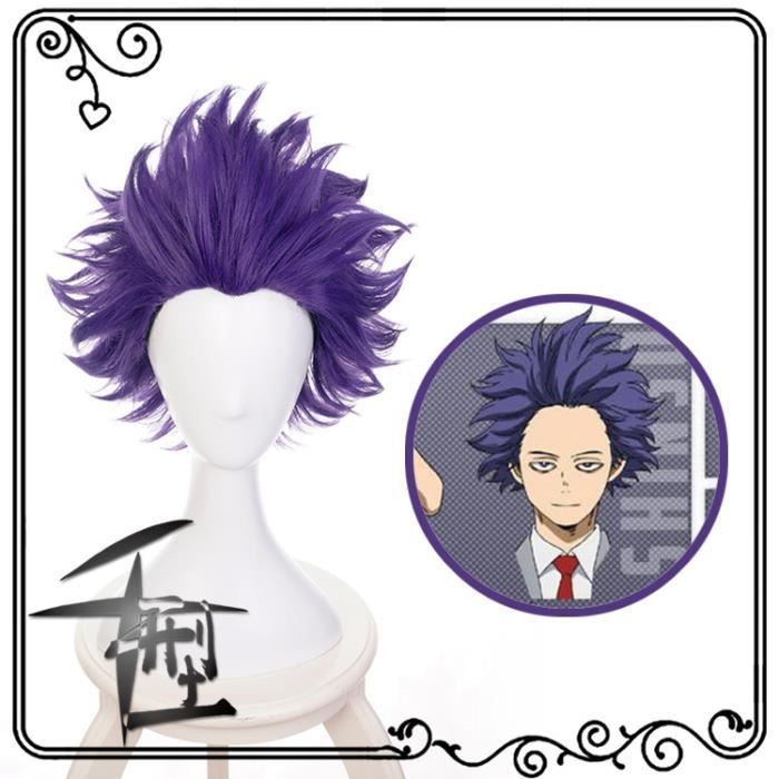 Déguisement My Hero Academia Shinso Hitoshi Cosplay Perruque ...