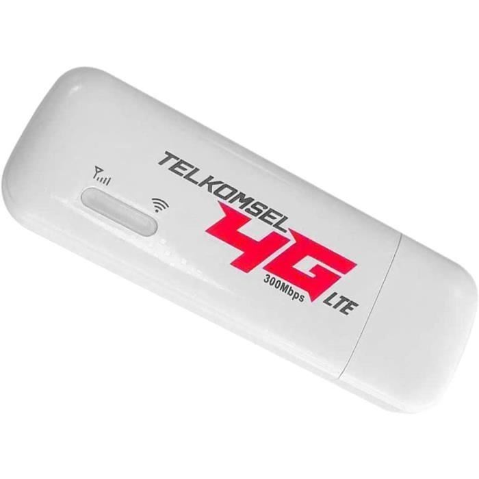 MODEM-ROUTEUR 4G LTE USB Modem Dongle 300Mbps WiFi WiFi Haut débit ...