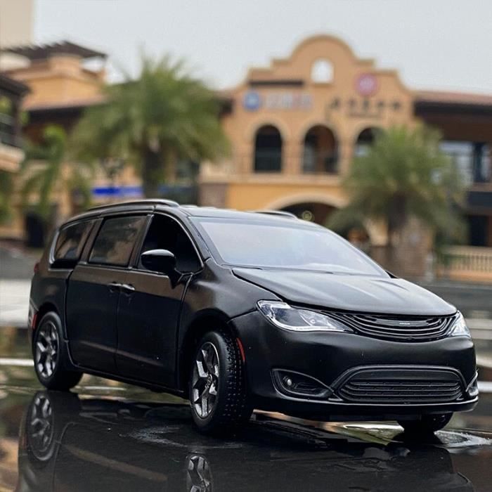 La couleur noire Modèle de voiture Chrysler Grand voyage MPV en alliage ...