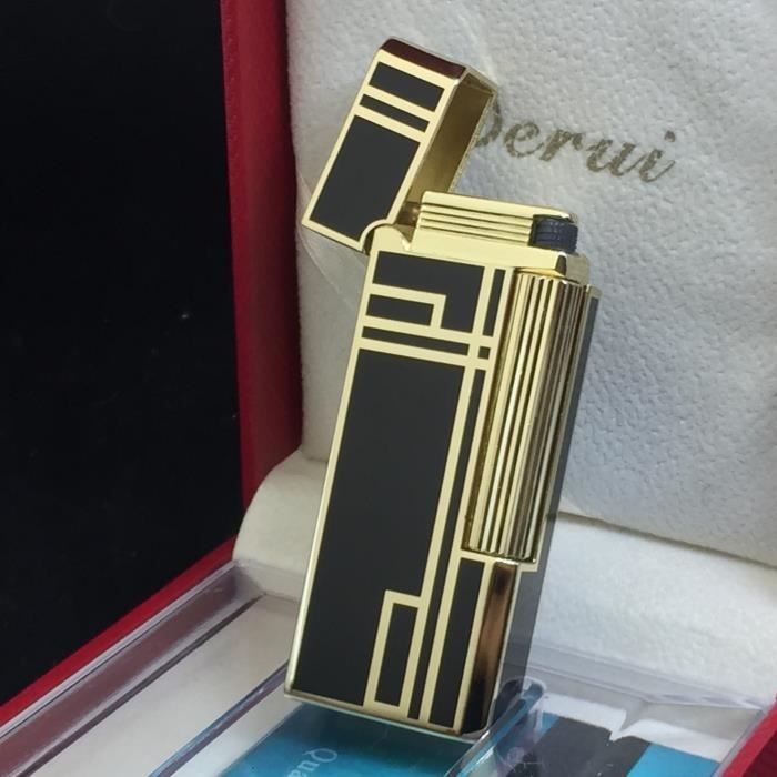 Nouveau briquet à gaz Compact Jet Butane gravure métal gaz PING son ...