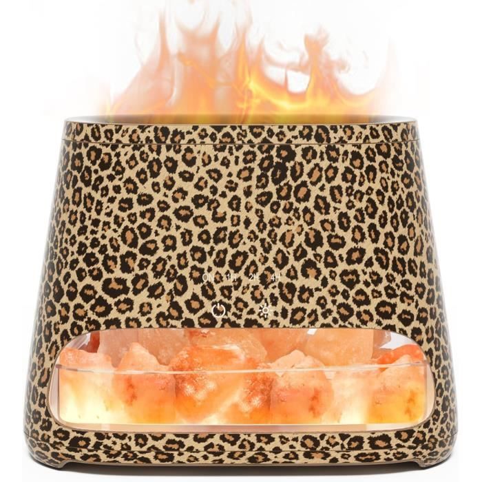 2 En 1 Diffuseur D'Huiles Essentielles & Lampe En Cristal De Sel ...