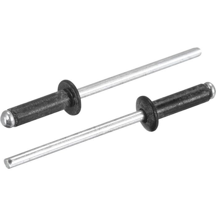 Rivets Aveugles, 3,2Mm X 11Mm 25Mm Mandrin Aluminium Ouvert Terminal ...