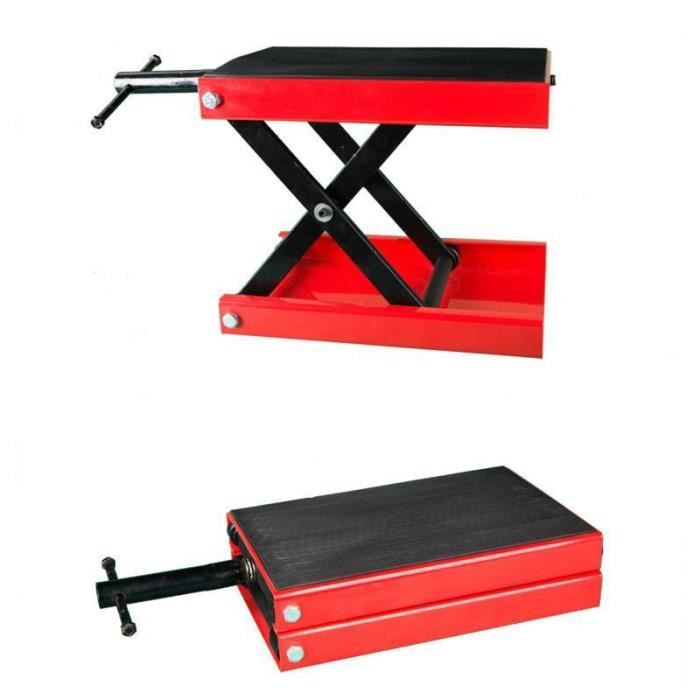 Dioche Élévateur de moto Ciseaux de moto cric professionnel en métal ...