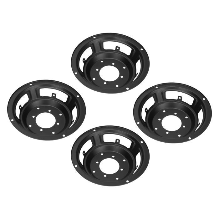 Keenso support de bassin de fer de haut-parleur 4 pièces support de ...