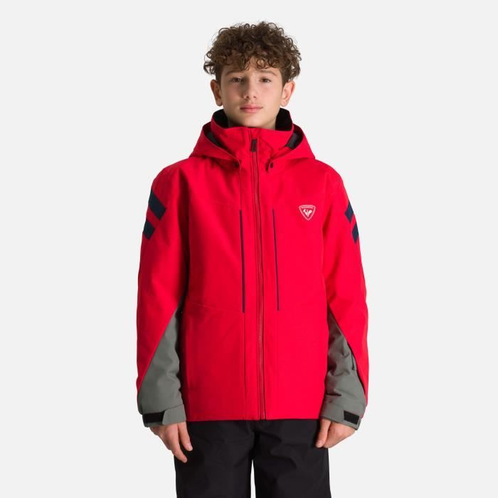 Blouson de ski enfant Rossignol - rouge - 12 ans - Cdiscount Sport
