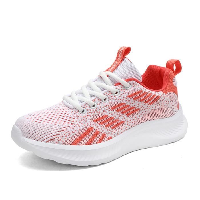 Chaussures de Running Baskets Sneakers Femme Légèreté Respirante Sport ...