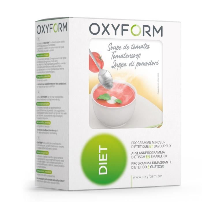 Oxyform Diététique Soupe Tomate I 12 Sachets I 84 Kcal I Faibles ...
