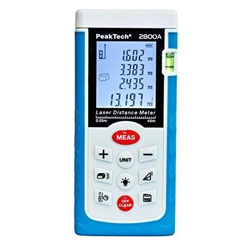 PeakTech Peak Tech Télémètre laser professionnel 0.05m à 40mTélémètre ...