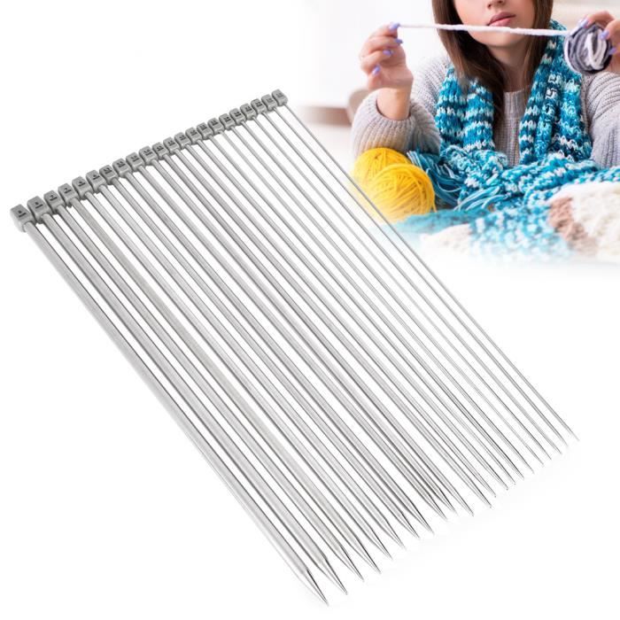 Aguja De Tejer Aguja De Coser Acero Inoxidable Para Suéteres Bufandas ...