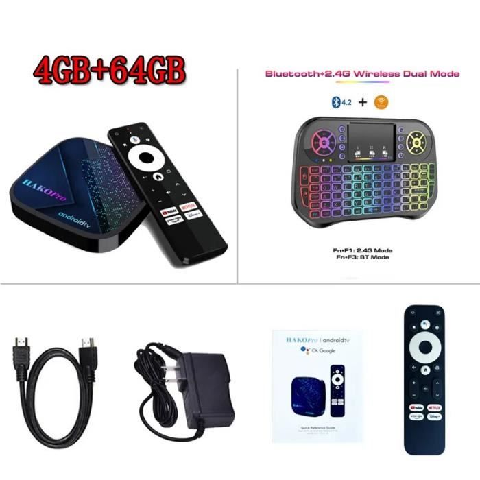 HCabo Pro Android TV Box,Amlogic S905Y4,2G,4G DDR4,Ethernet HDR,Google ...