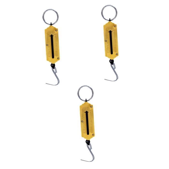 3 Pièces Balance De Poids De Poisson Balance Suspendue Balance À ...