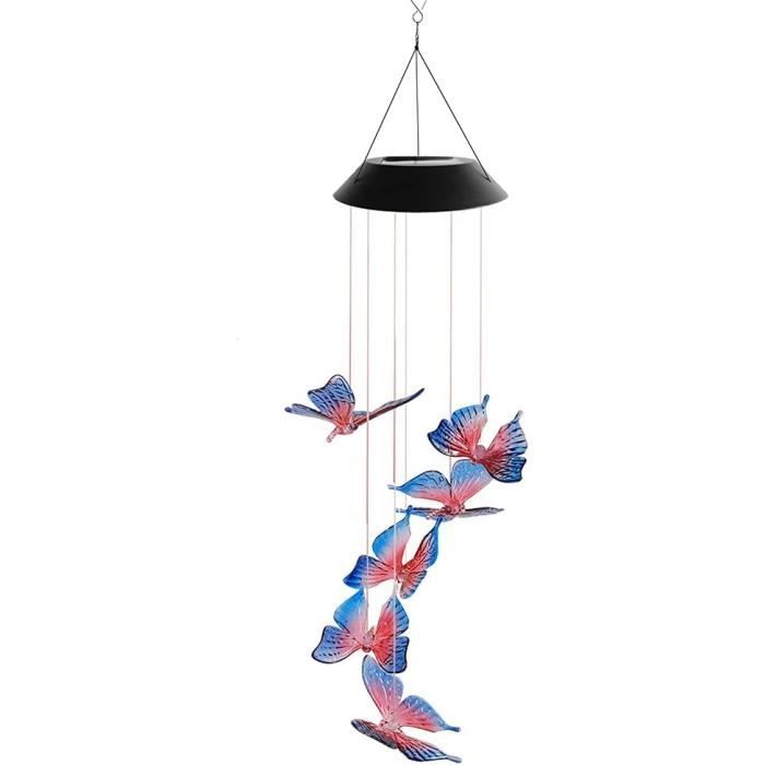 Bybyby Solaire Lumineux Décoration De Jardin Carillons Éoliens Pour L ...