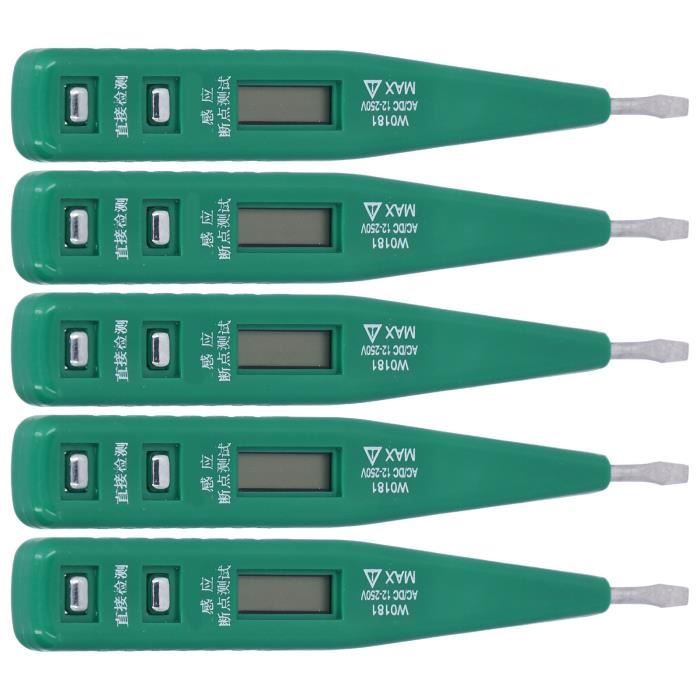 YOSOO stylo électrique à induction 5 pièces stylo testeur de tension ...