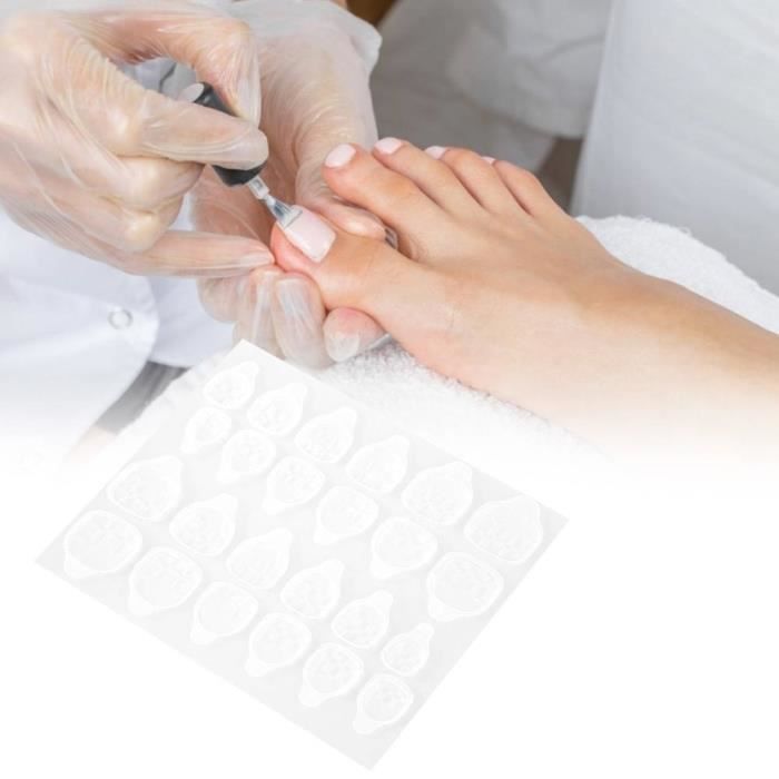 YOSOO adhésif pour ongles d'orteil 10 feuilles de rubans adhésifs ...