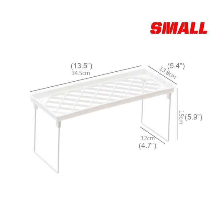 Table de bureau pliable Support de rangement de cuisine Organisateur ...