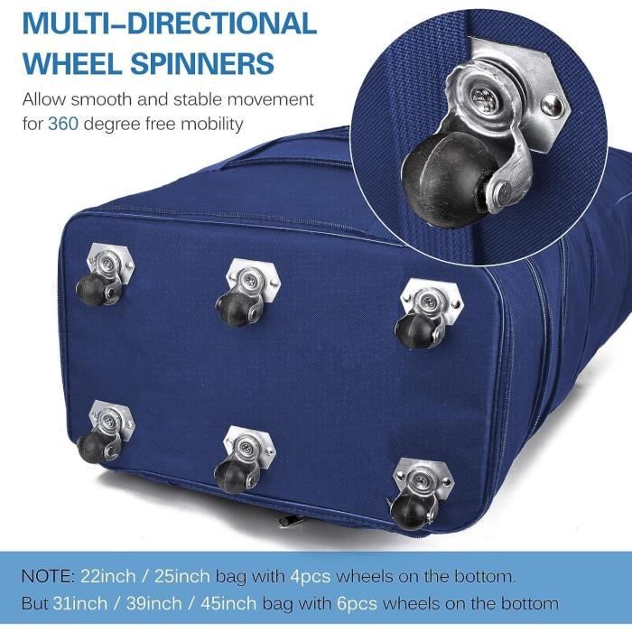 Valise Pliable Extensible Et Légère Avec Roulettes, Bagage À Main ...
