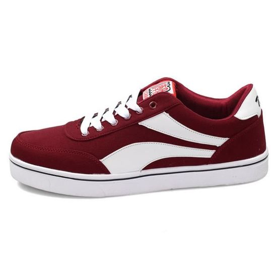 Baskets Street Fashion Homme Rouge - Cdiscount Chaussures