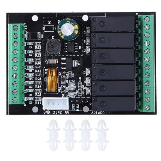 Carte de contrôle industrielle Base programmable simple sur FX1N / 2N ...