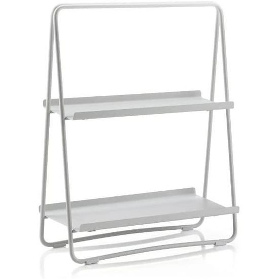Etagère de Table - ZONE DENMARK - Modèle A - 43 x 23 x 58 cm - Gris ...