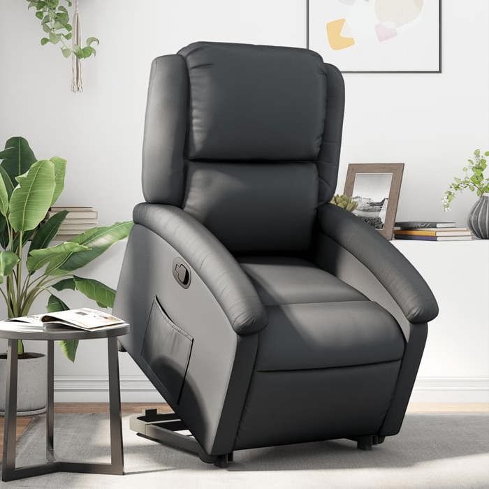 BONNIE®（Noir）Fauteuil releveur - dossier inclinable/135 degrés - noir ...