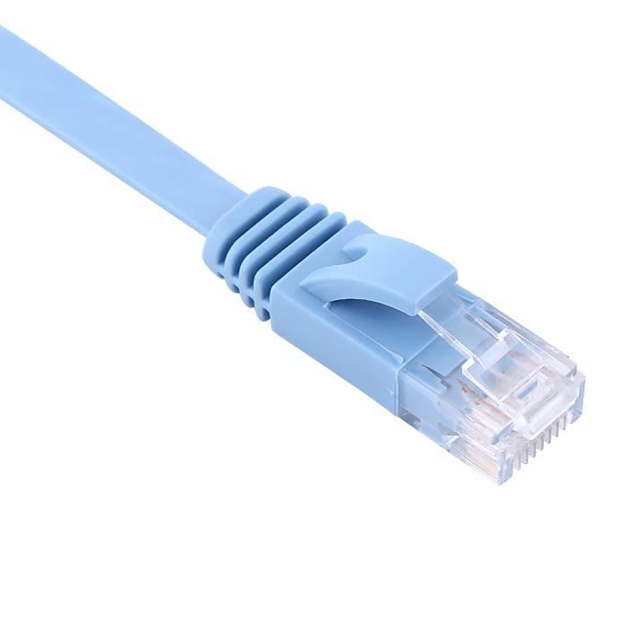 Câble Lan Rj45 Cat6 Câble Réseau Ethernet Plat Rj45 Cat6 Lan, Cbles De ...