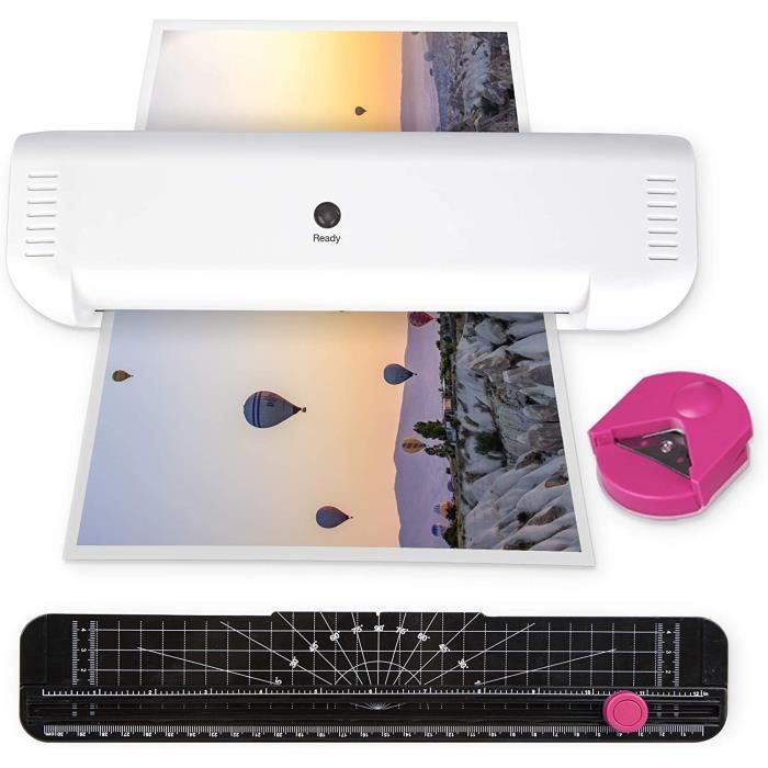 Les plastifieuses Zoomyo s'adaptent à tout: kit de plastification 4 en ...