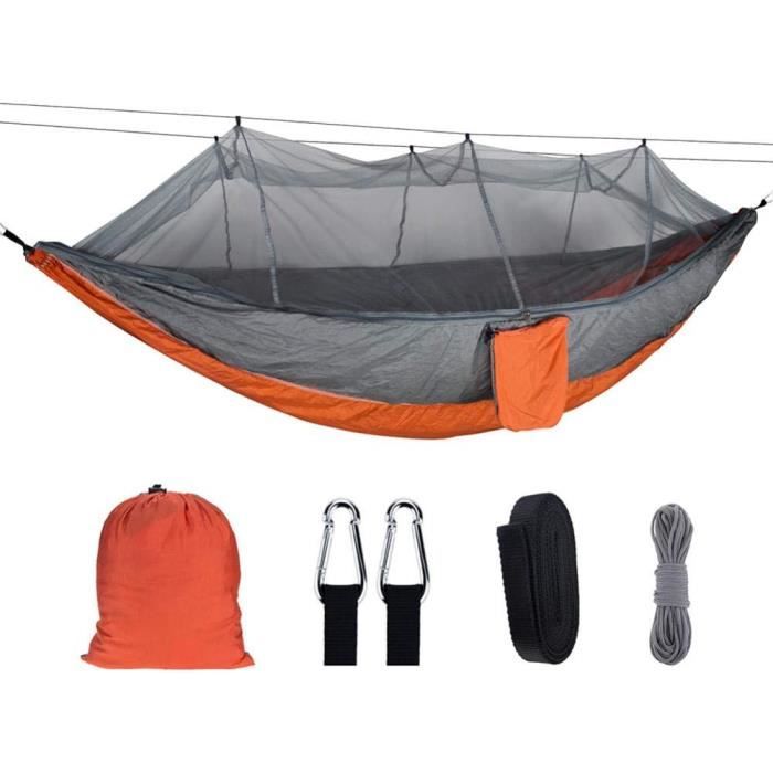 Hamac Hamacs Camping Avec Moustiquaire 1-2 Personne Extérieure ...