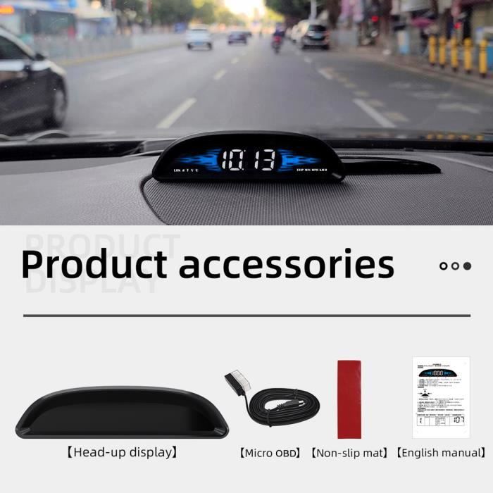 Système OBDB2 - WYOBD – compteur de vitesse G2 HUD pour voiture ...