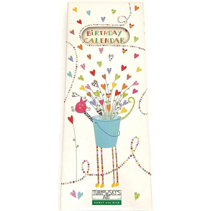 Calendrier d'anniversaire de Turnowsky's Art - Indépendant de l'année ...