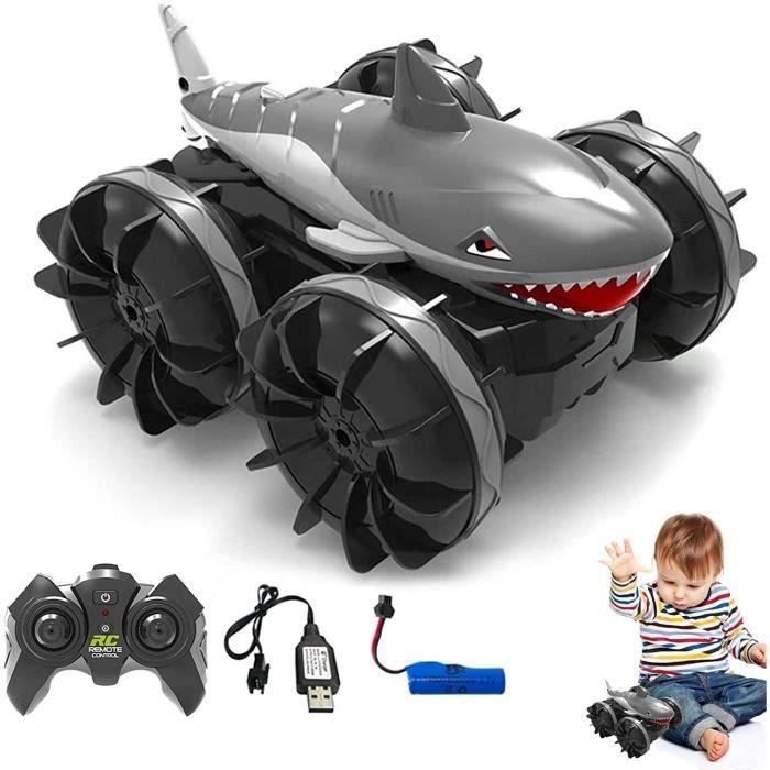 Voiture télécommandée amphibie | Voiture de Cascade RC 2,4 GHz résistante à l'eau | Forme de ...