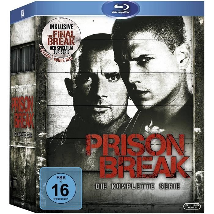 BR * Prison Break Komplett Box BR [Blu-ray] [Import anglais ...