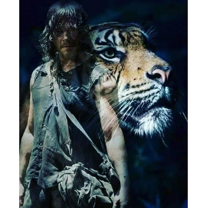 YYD-643 DIY 5D The Walking Dead Diamond Painting Cross Stitch Kitchen ...